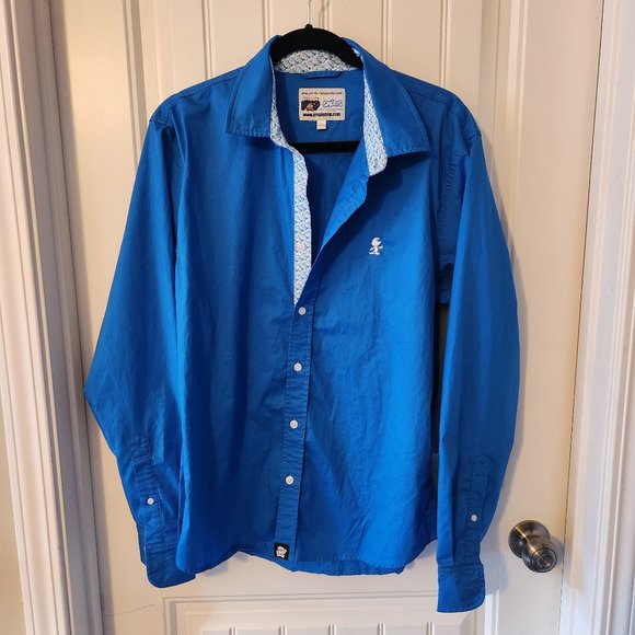 Preppy Pop | Shirts | The Smurfs Limited Edition Embroidered Blue ...